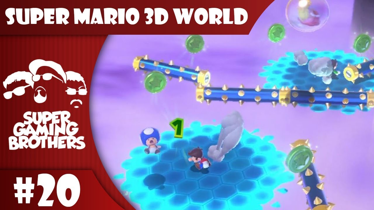 SGB Play: Super Mario 3D World - Part 20 | Where Did The Ground Go ...