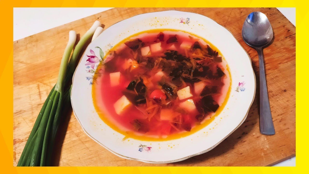Reteta Ciorba de Loboda Rosie cu Cartofi | Preparare Simpla - YouTube