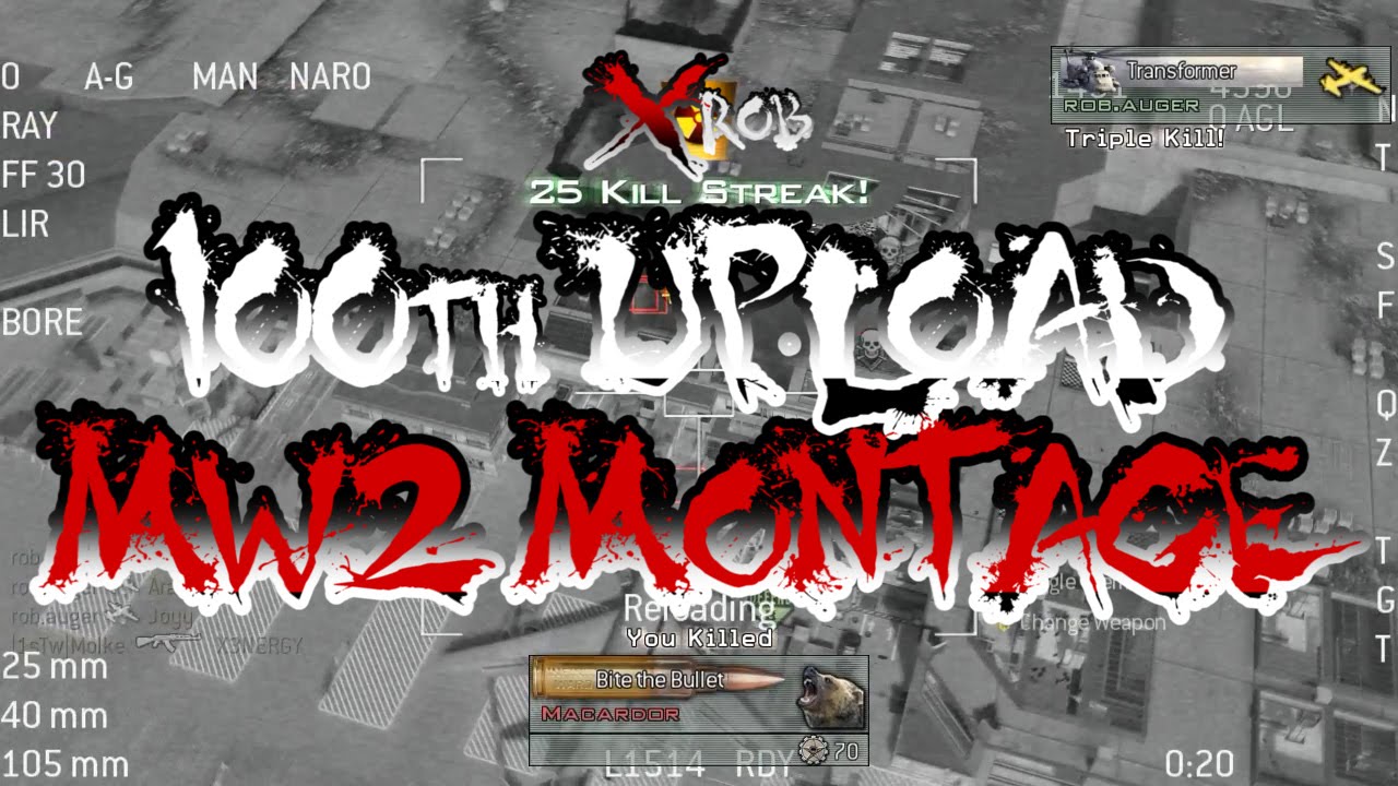 MW2 MONTAGE 2015 100th Upload - YouTube