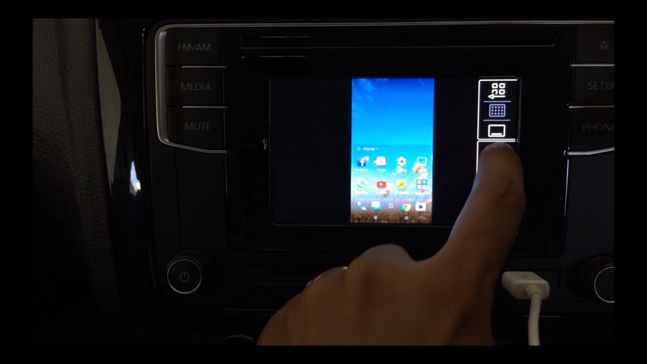 Volkswagen Polo GT TSI 2017 India - Infotainment System RCD 330g ...