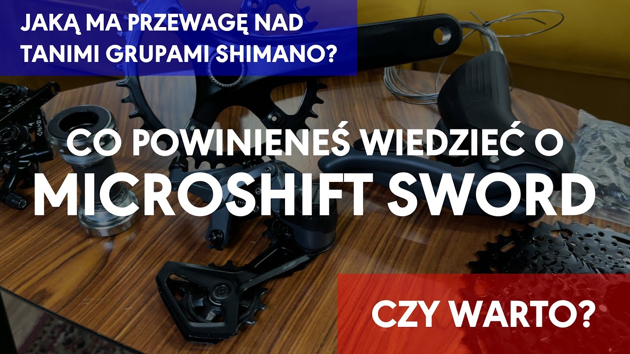 MICROSHIFT SWORD | Co powinieneś wiedzieć o nowej gravelowej grupie. W czym jest lepsza od ...