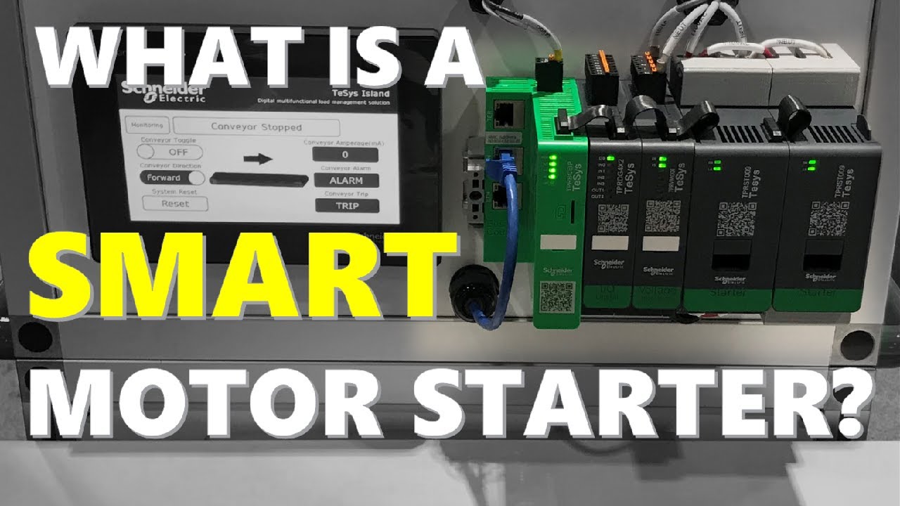 What is a SMART motor starter? - YouTube