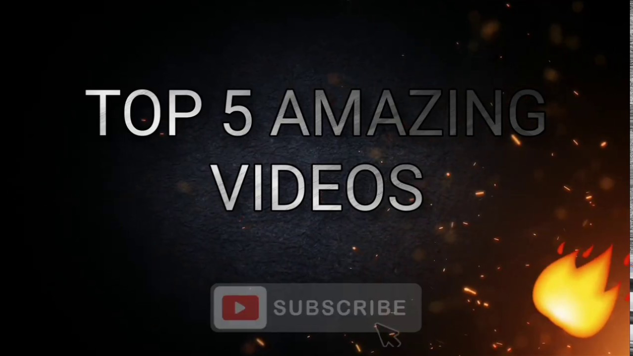 TOP 5 AMAZING VIDEOS ♥️ | PART 2 - YouTube