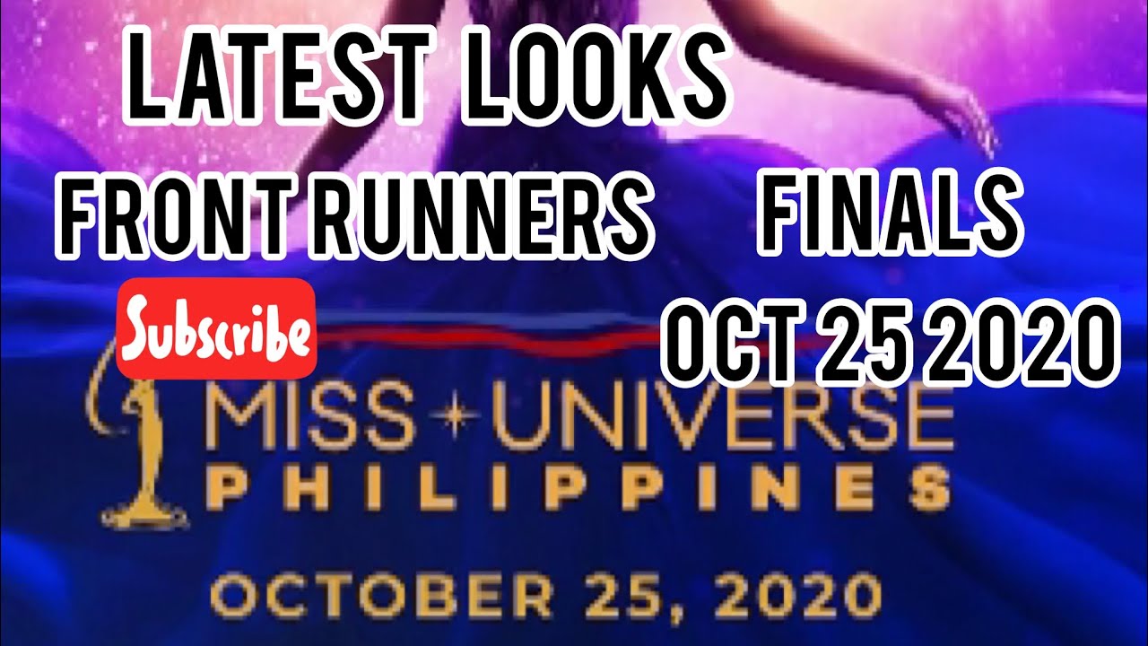 FRONT RUNNERS | MISS UNIVERSE PHILIPPINES 2020 FINALS - YouTube