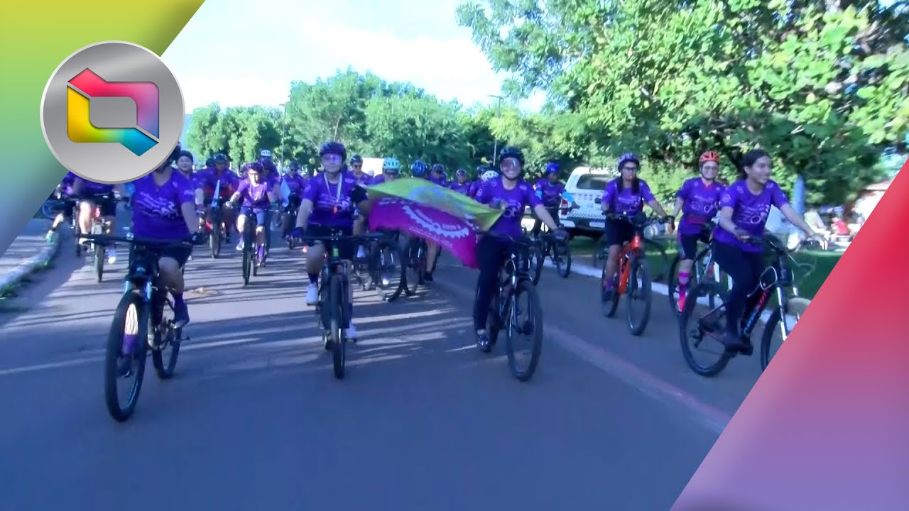 GRUPO DIVAS DO PEDAL PROMOVE O 2º PEDALA MULHER 020524 - YouTube