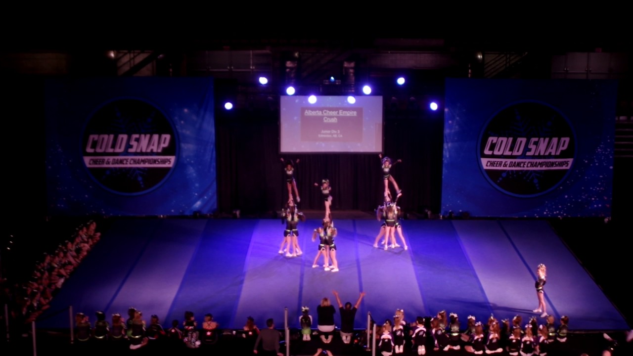 ACE South J3 Crush January 2017 Cold Snap Cheer Competition - YouTube