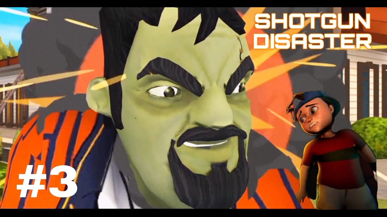 Scary Stranger 3D Part 3 | SHOTGUN DISASTER | @Fighter.Player - YouTube