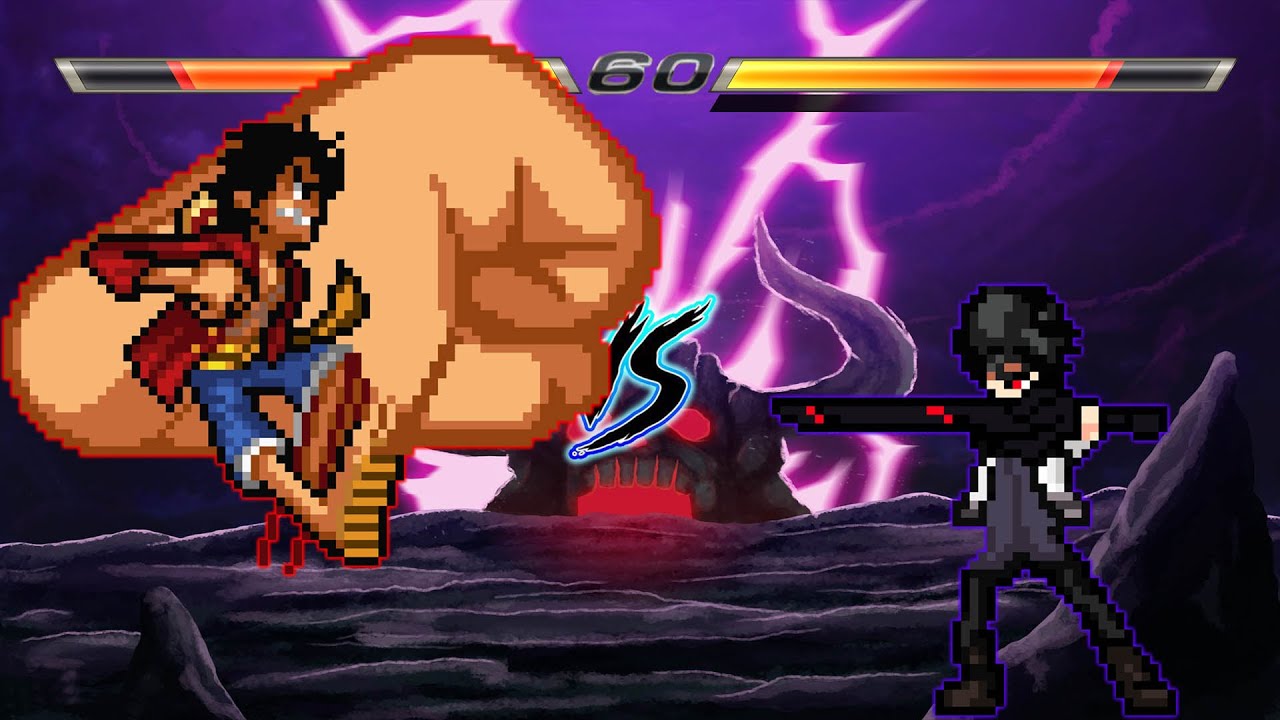 LUFFY OP V6 VS ANOS VOLDIGOD - YouTube