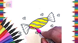 How to Draw a Chocolate Candy | Doovi