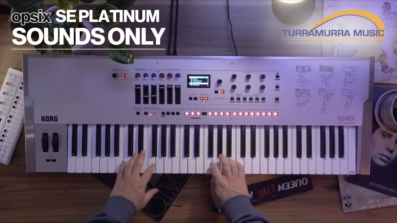 Korg opsix SE Platinum - Sounds Only | Turra Music - YouTube