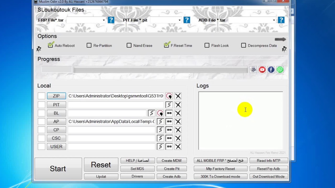 Muslim Odin v2 0 By Ali Hassani (All android frp tool) - YouTube