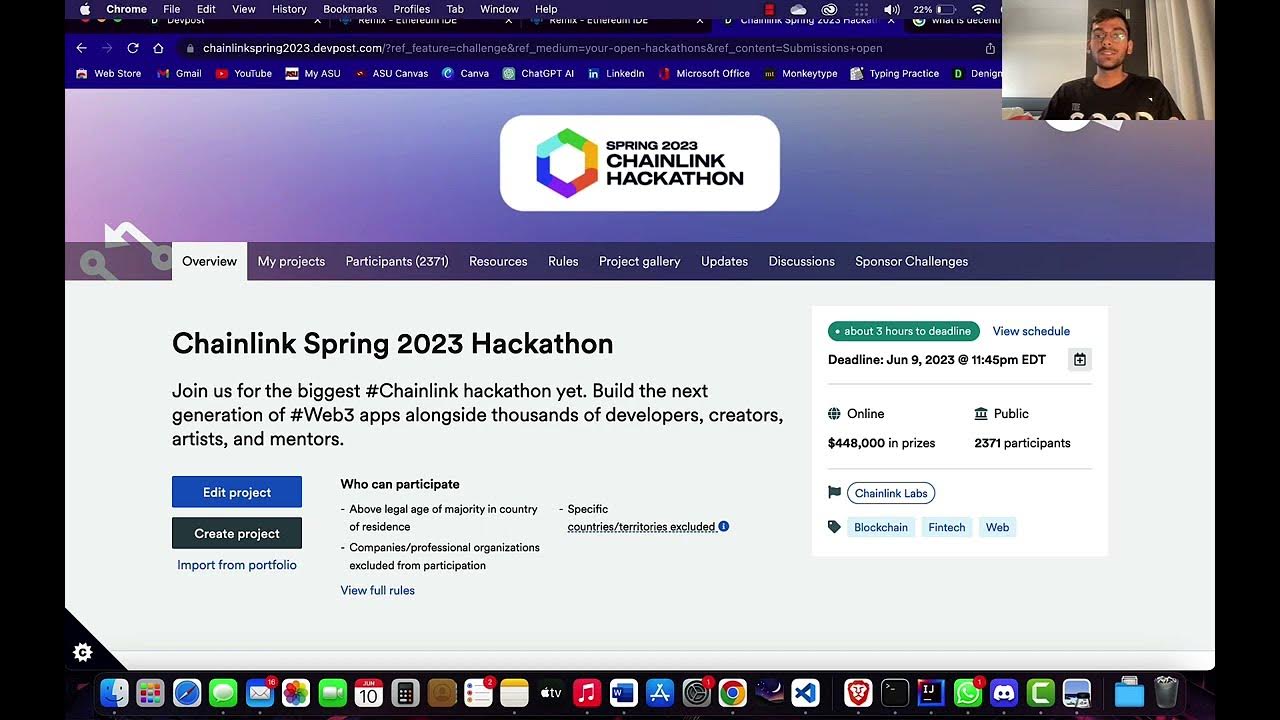 Decentralized Identity Verification System using Chainlink Oracles - YouTube