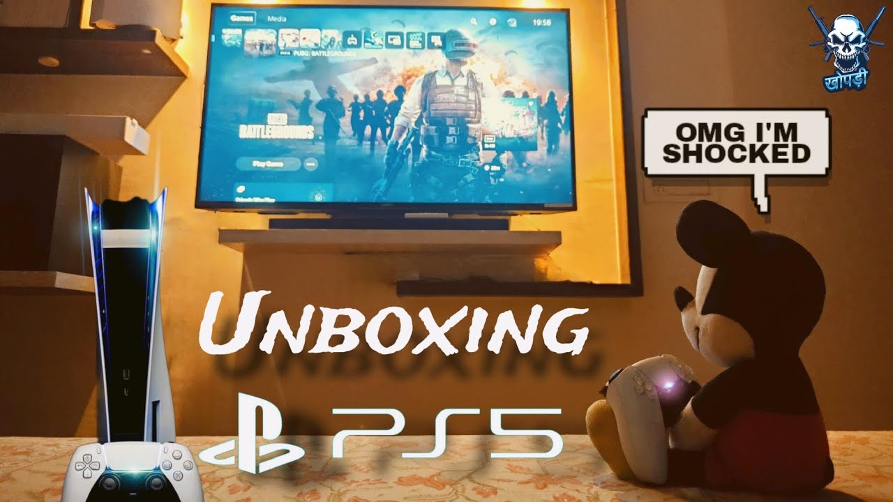 PS5 Unboxing - SONY PS5 825GB White DVD / DIGITAL 4K & 8K HDR 120FPS ...