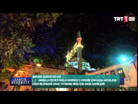 Muhammet Masum Vanlıoğlu ile Sahur Bereketi
