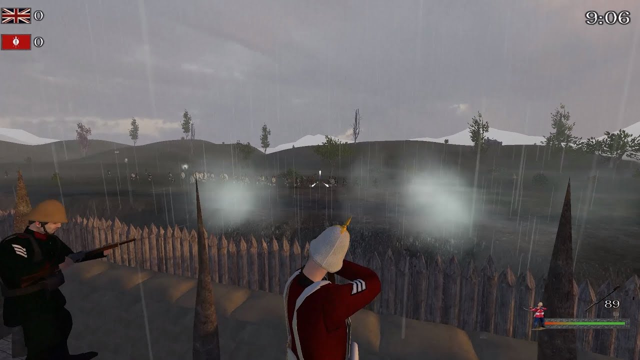 Eshowe map (AZW mod) in Mount & Blade Warband: Napoleonic Wars - YouTube