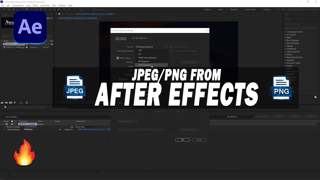 How To Export JPEG PNG Format From AFTER EFFECTS Tutorial YouTube how-to-export-jpeg-png-format-from-after-effects-tutorial-youtube
