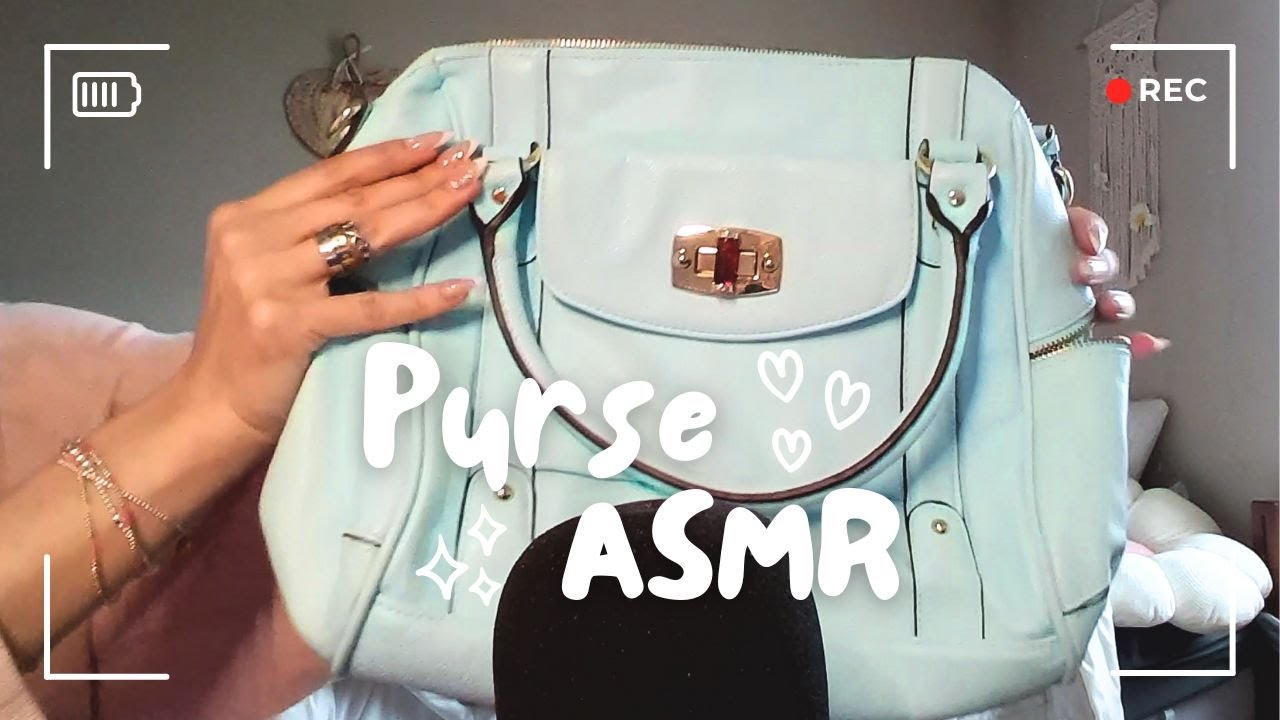 2000's Purse ASMR! Pack My New Thrifted Spring Purse With Me! - YouTube