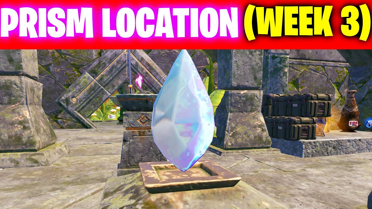 [Week 3 Secret XP Quest] Bring the prism to trace at the apparatus ...