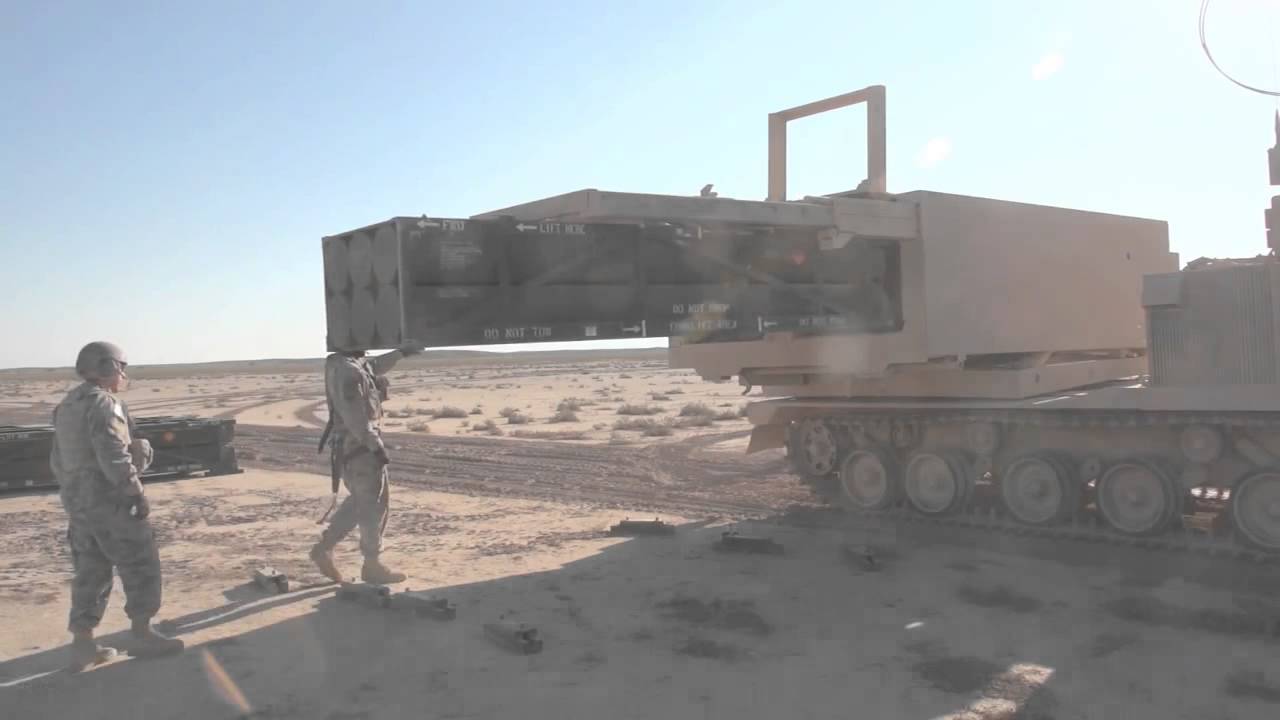 US Army - M270A1 Multiple Rocket Launch System Live Firing Tests [1080p ...