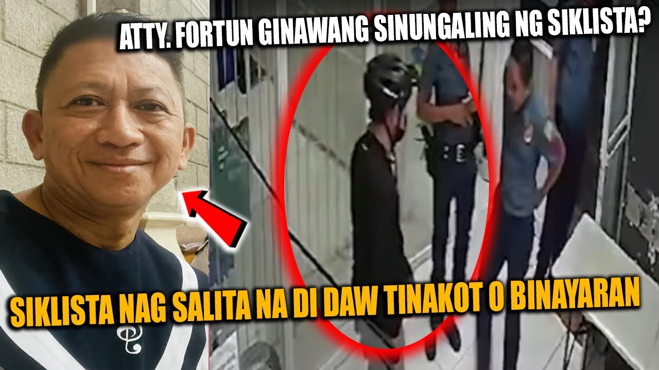 ATTORNEY RAYMOND FORTUN TINRAYDOR NG SIKLISTA - YouTube