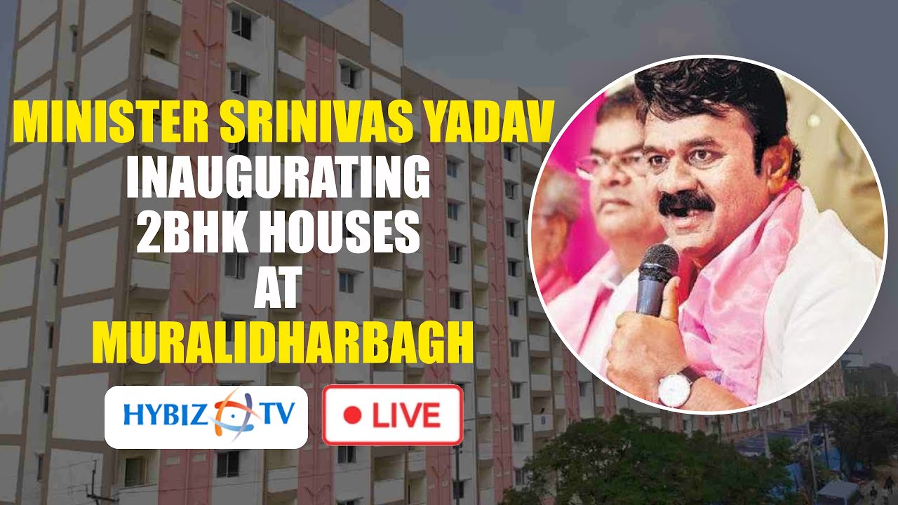 Minister T. Srinivas Yadav Live | Inauguration of 2BHK Houses at ...