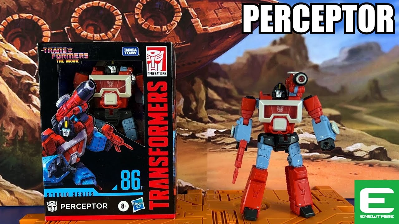 Transformers The Movie Studio Series 86 Perceptor Unboxing and Review ...