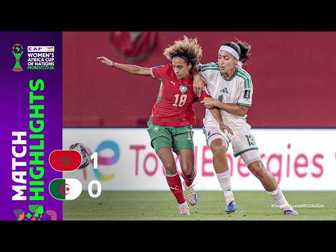 Morocco 1-0 Algeria | Match Highlights l TotalEnergies WAFCON 2026 l ملخص مباراة المغرب 1-0 الجزائر