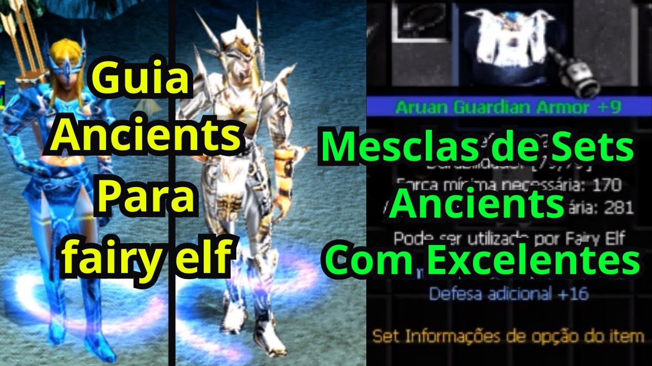 Guia Itens Ancients Para a fairy elf - Mesclas e Sets para a muse elf ...