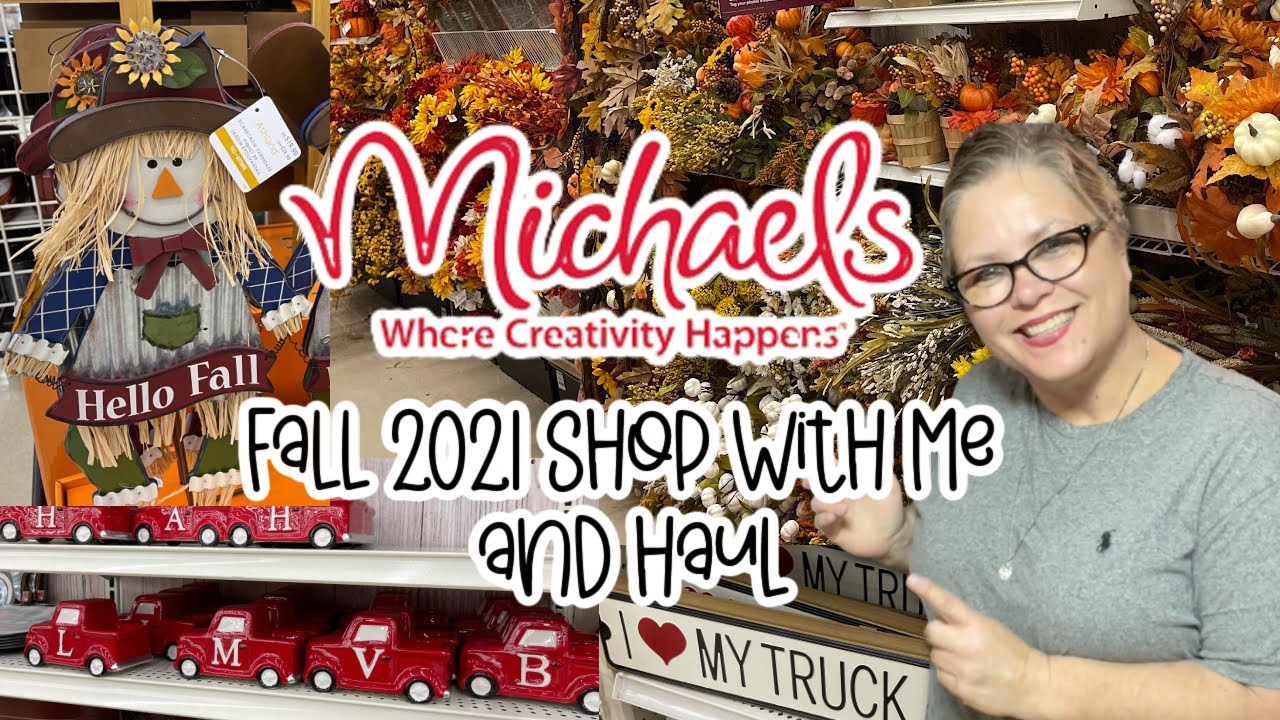 Fall 2021 Shop with Me and What I Got ~ Michaels Craft Store 8.24.2021 ...