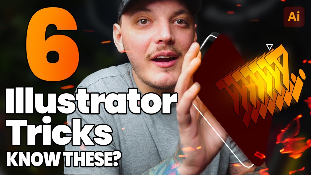 6 Adobe Illustrator Tricks EVERY Designer MUST Know! - YouTube