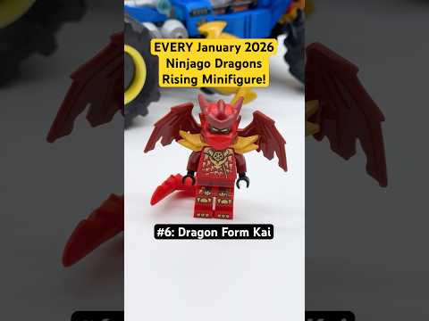 AWESOME 2026 Ninjago Dragons Rising Minifigures!