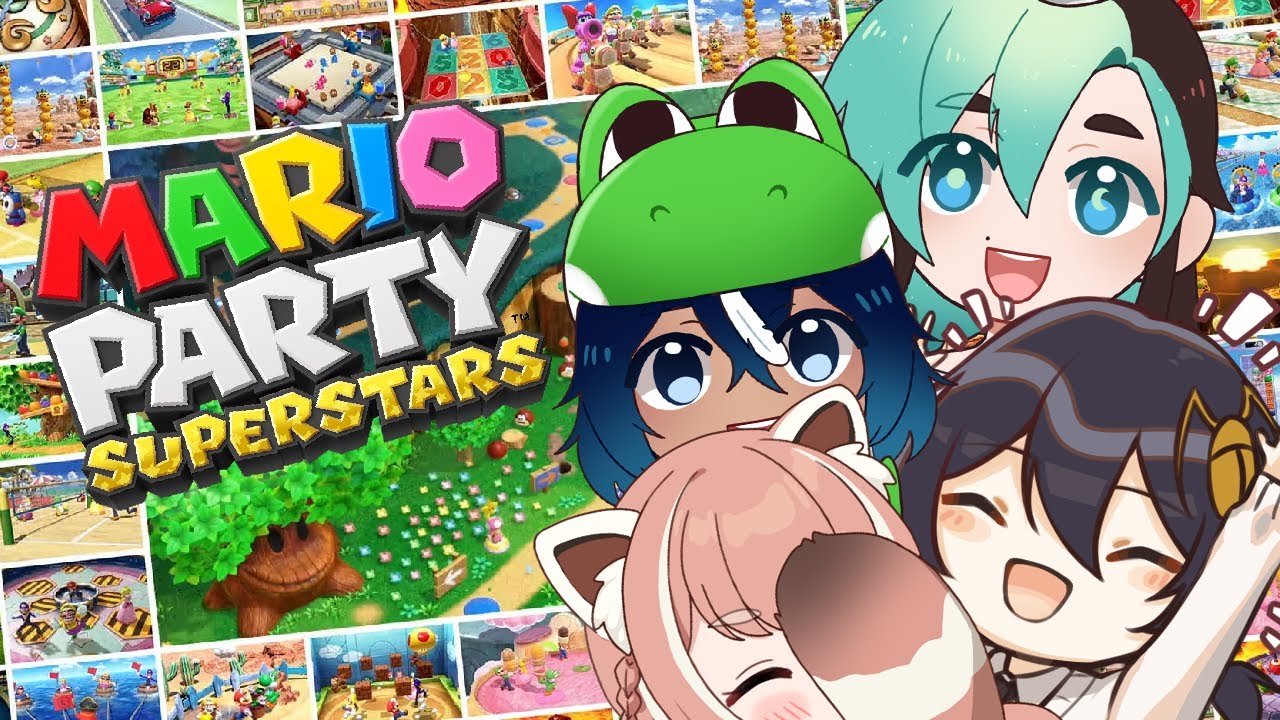 Yuria plays Mario party with Izumi, Geist and Dottovu - YouTube