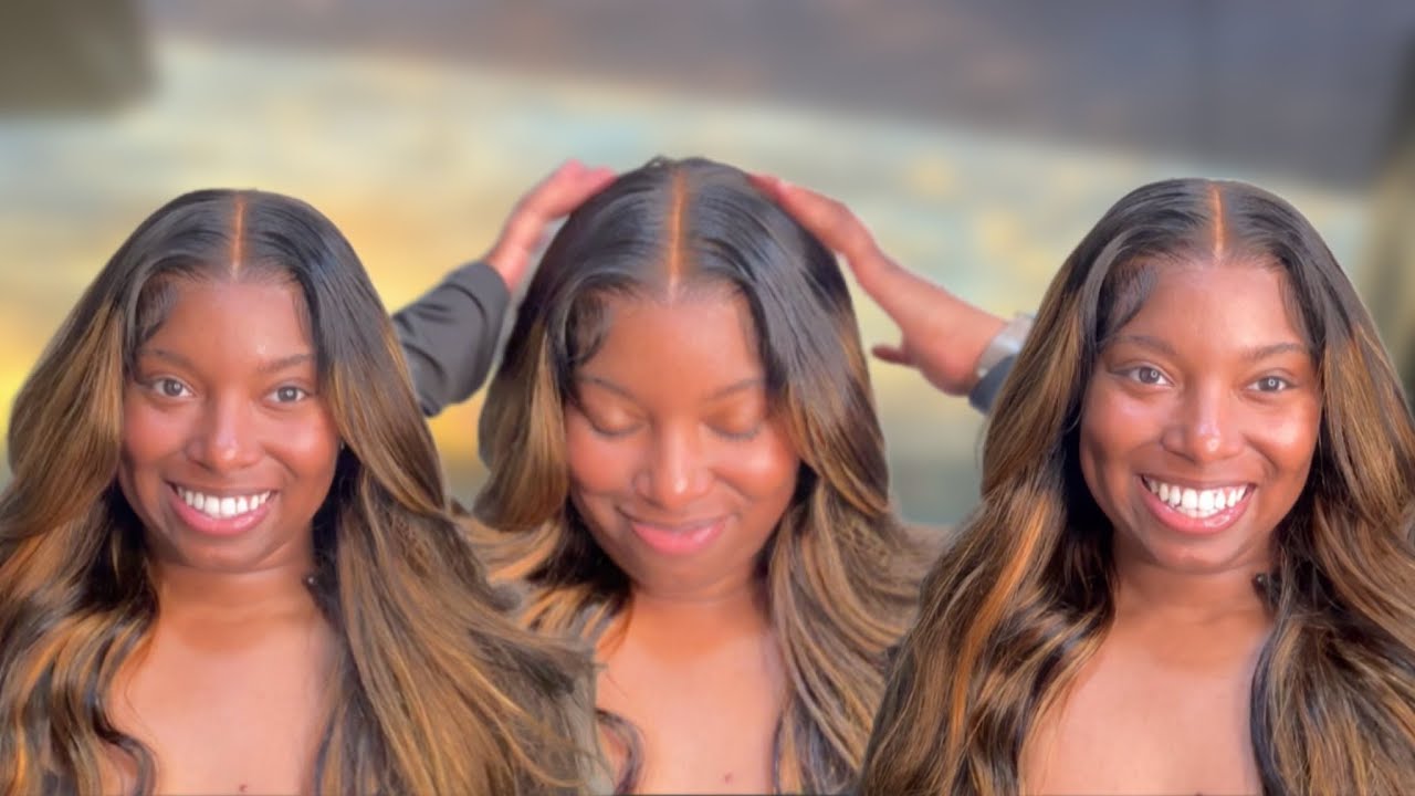 THE PERFECT HIGHLIGHT WIG FOR SPRING | + Easy Install ft. Beauty ...