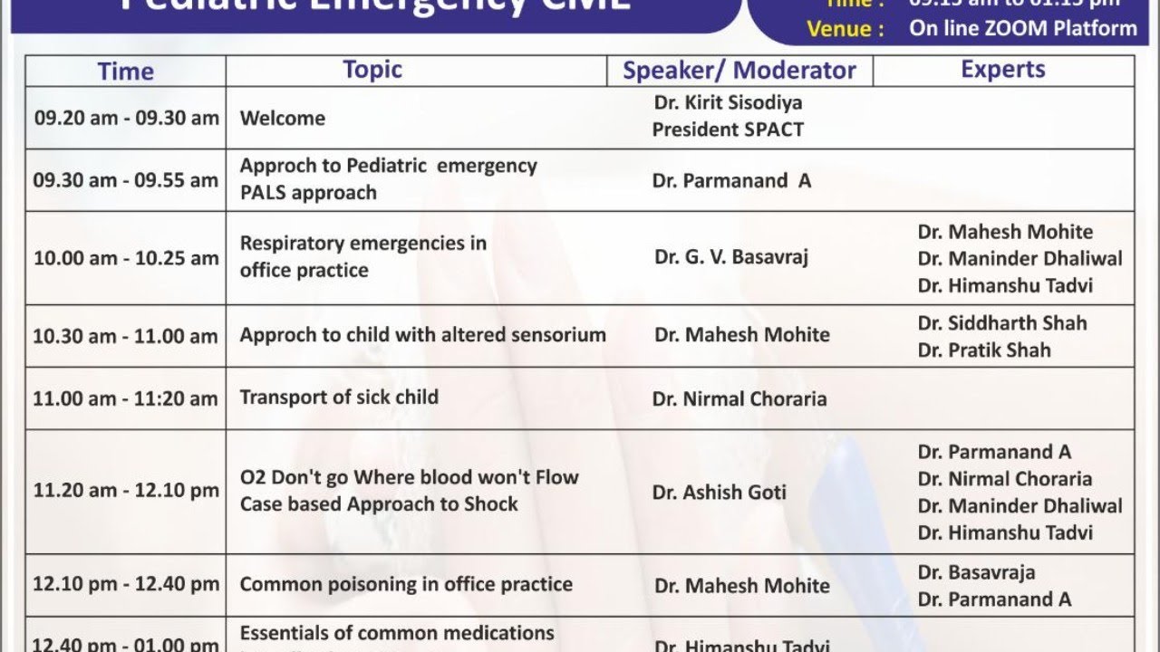 CME Pediatric Emergency - YouTube