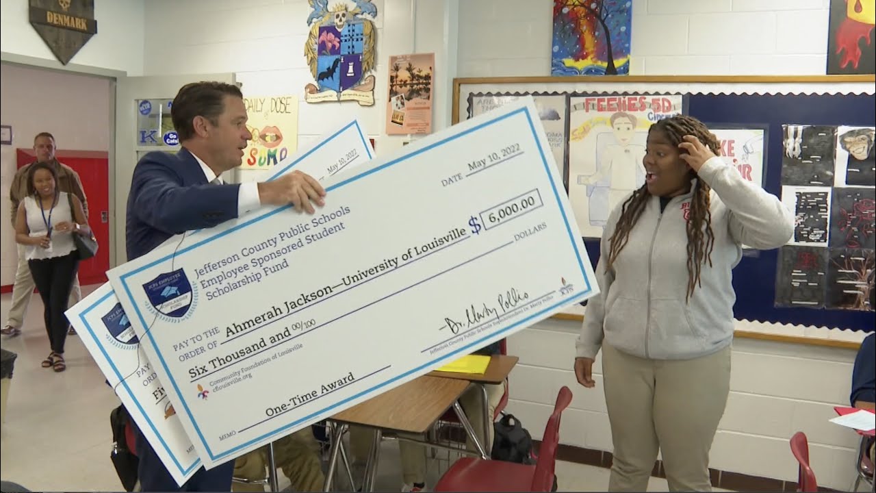 JCPS Employee Scholarship Winners 2022 - YouTube