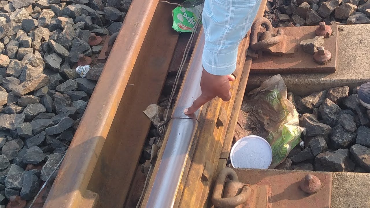 Battering of Rail Ends - YouTube