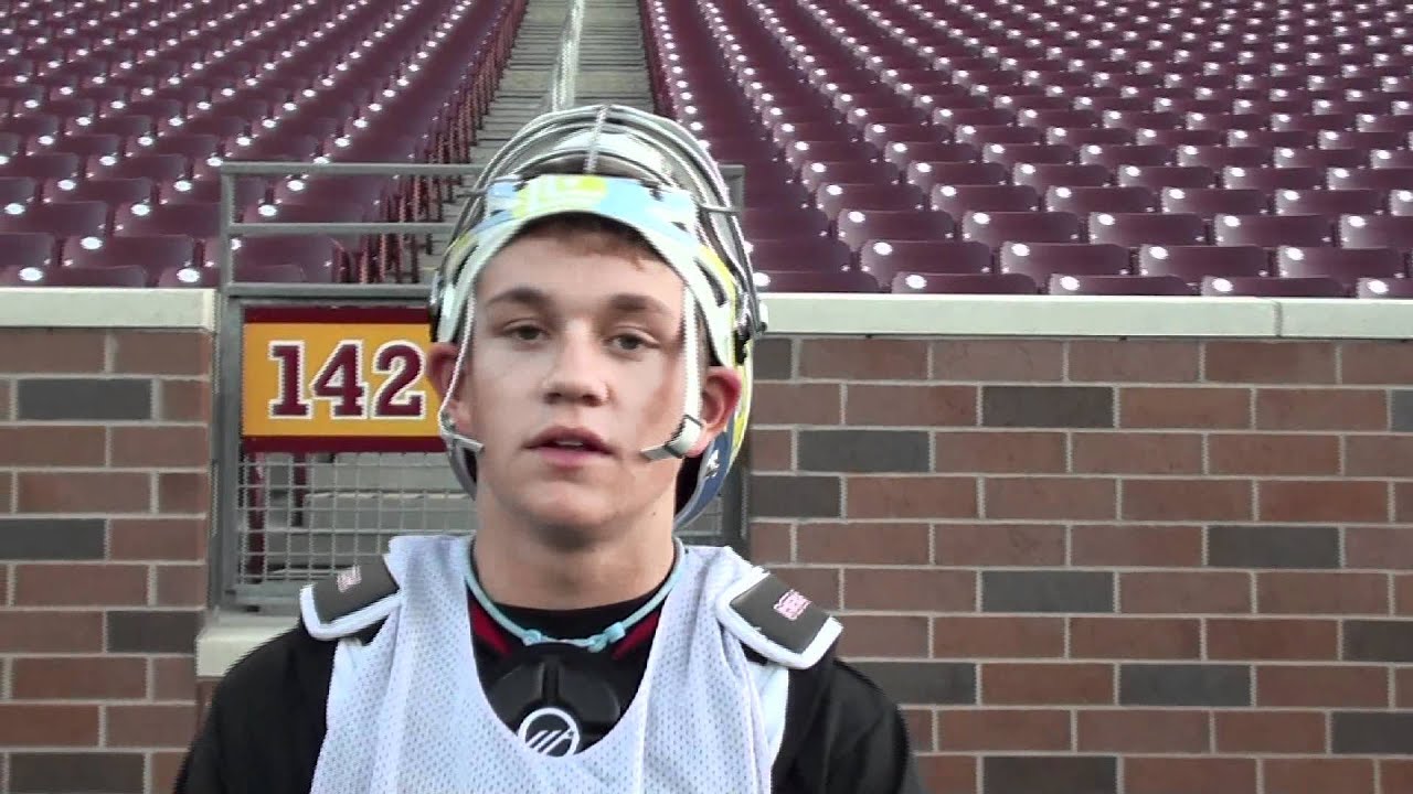 Gophers Lacrosse Fall Camp in TCF Bank Stadium - YouTube