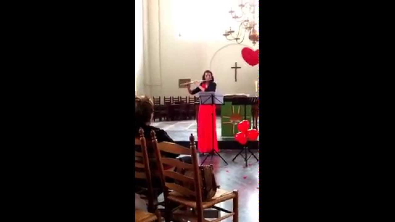 Caroline Bax Dwarsfluit en Dub de Vries orgel Valentijsconcert Grote ...