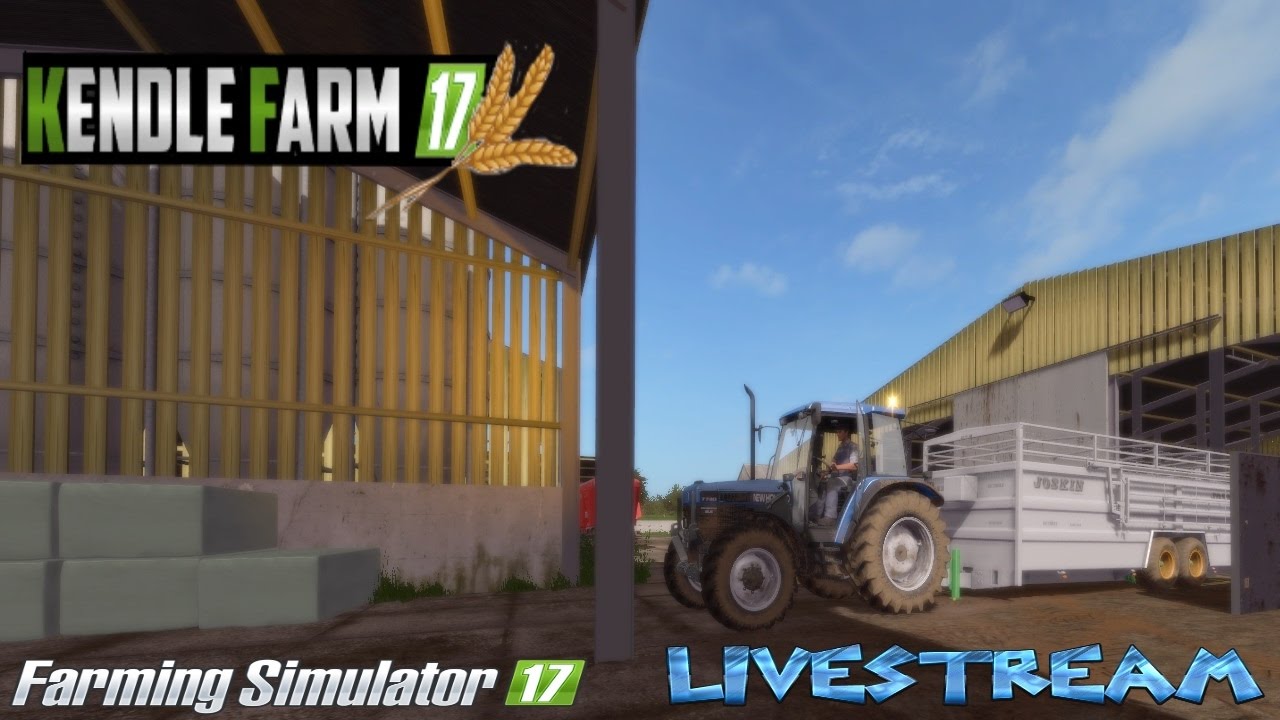 (FS17) Livestream Kendle farm day 19 (livestream) - YouTube