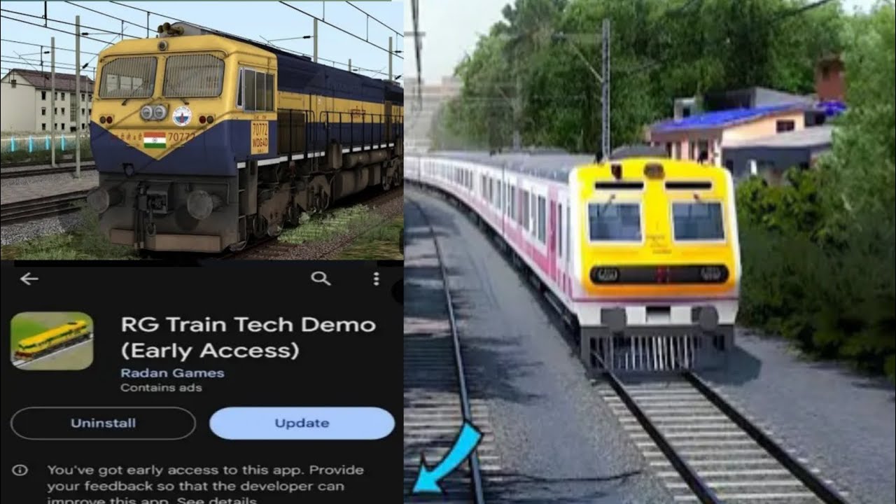 rg train tech demo new update 2025 new update (finally Alpha tester😍😍 ...