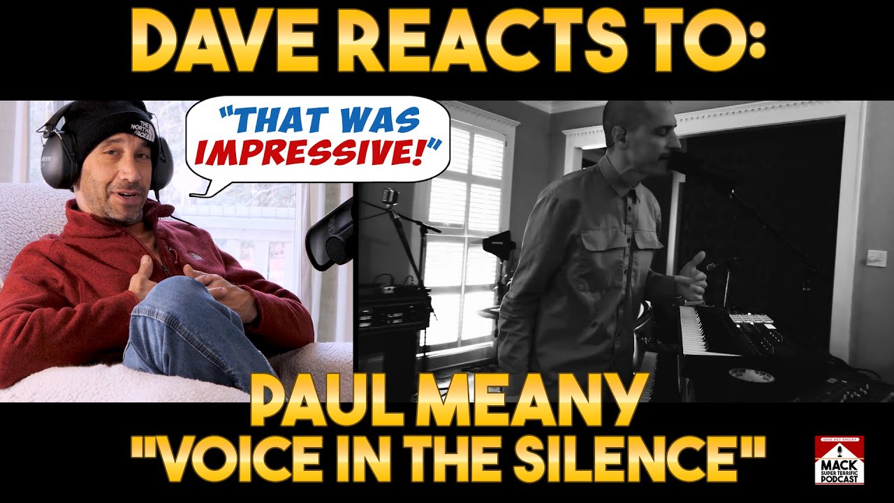 Dave's Reaction: Paul Meany — Voice In The Silence [ Reaction Video ...