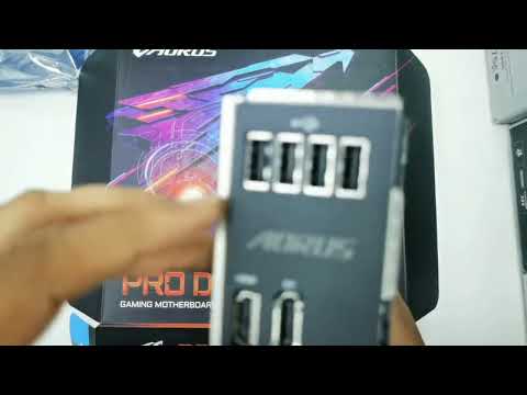 GIGABYTE B660M AORUS PRO Intel 12th/13th gen DDR4 GAMING MOTHERBOARD Unboxing
