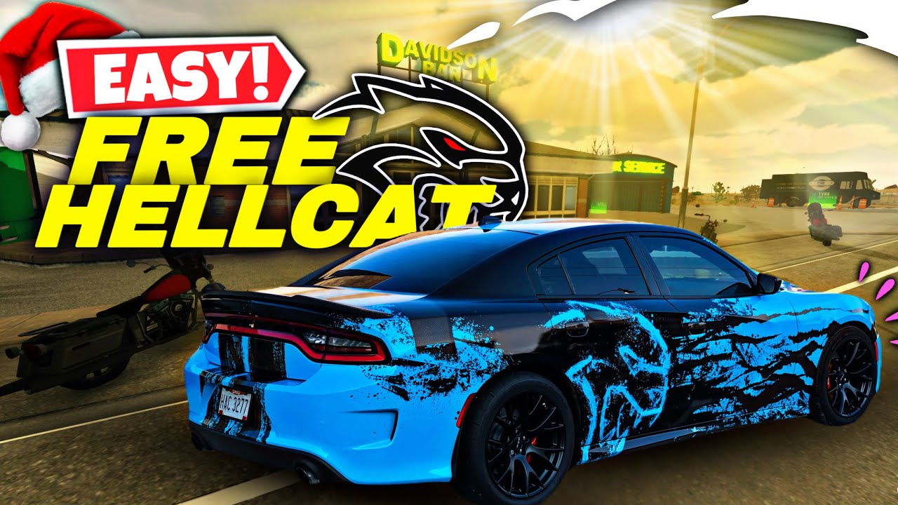 HOW TO GET A HELLCAT ON CAR PARKING MULTIPLAYER FOR FREE! (EASY NO ...