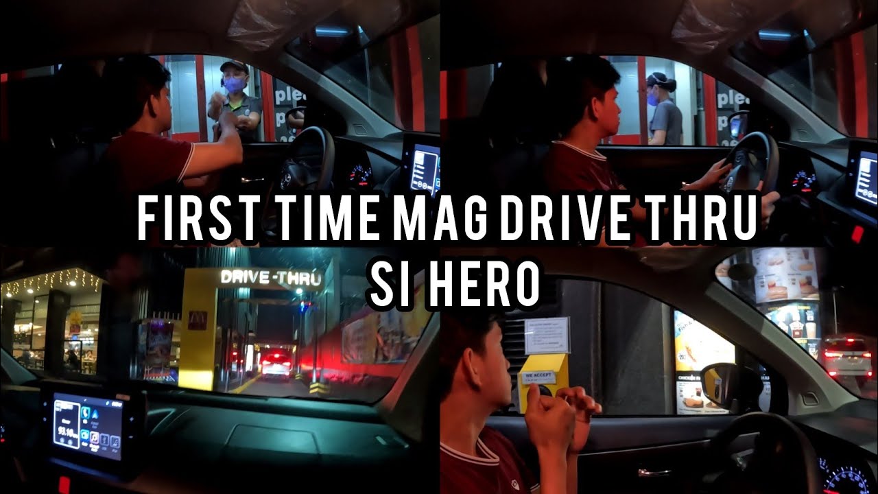 First drive-thru experience with our car 'Hero' at McDonald's - YouTube