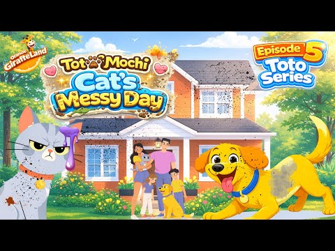 Toto & Mochi's Messy Day | Episode 5 | Animal Story for Toddlers