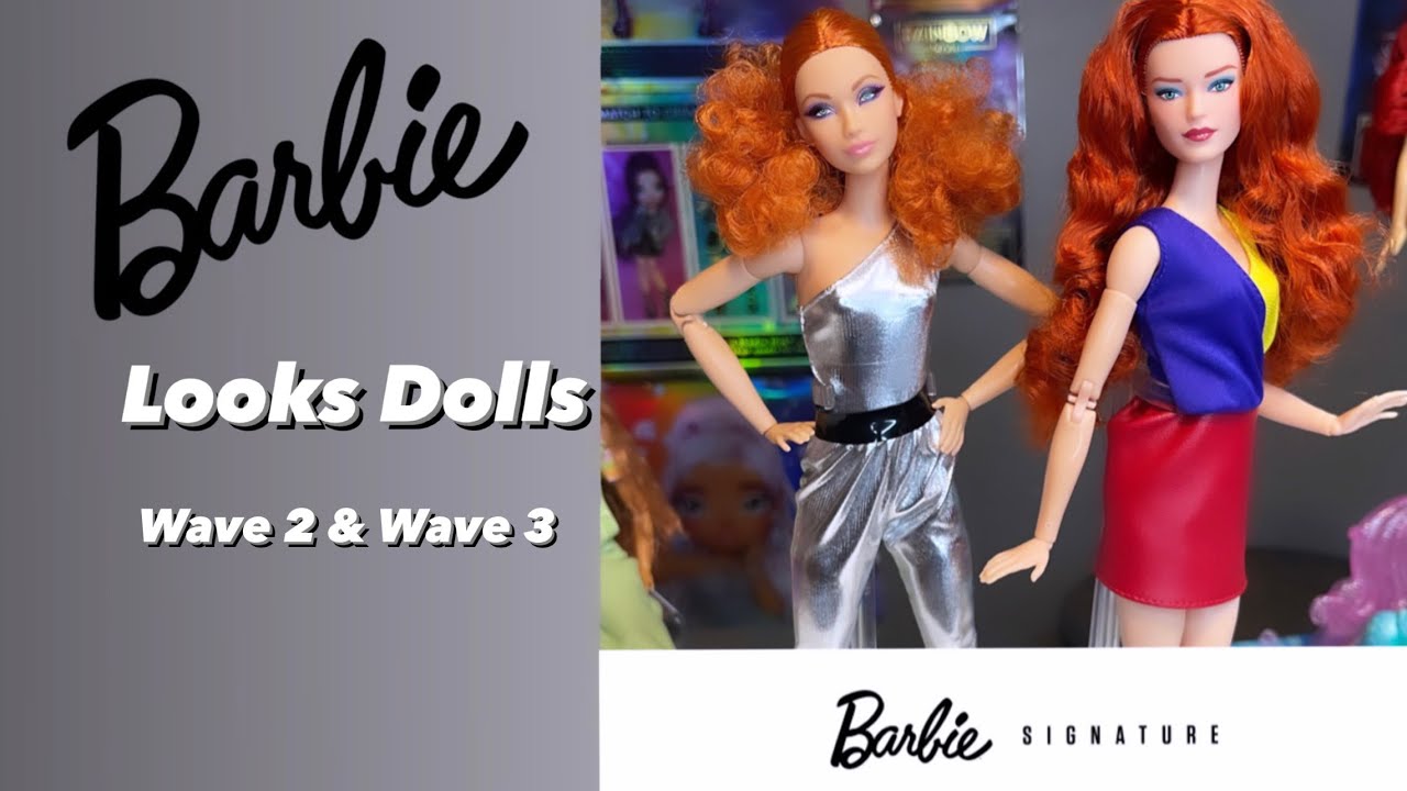 Barbie Looks Wave 2 Model #11 and Wave 3 Model #13 unboxing and review ...