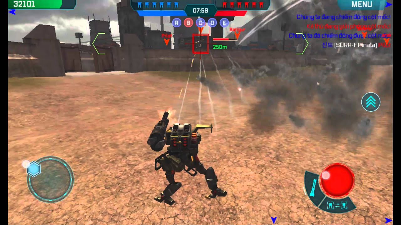[Walking War Robots] How to play Cossack with Gau Punisher T, easy ...