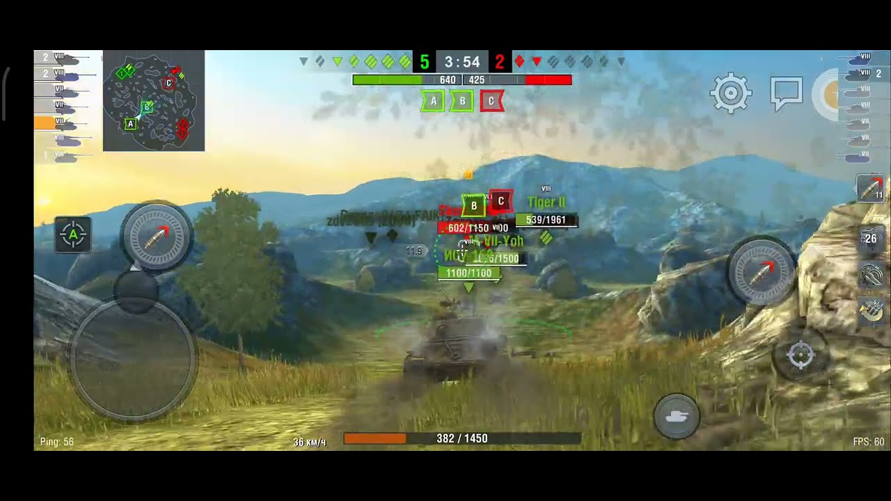 The is2 tank did not reach the end. - YouTube