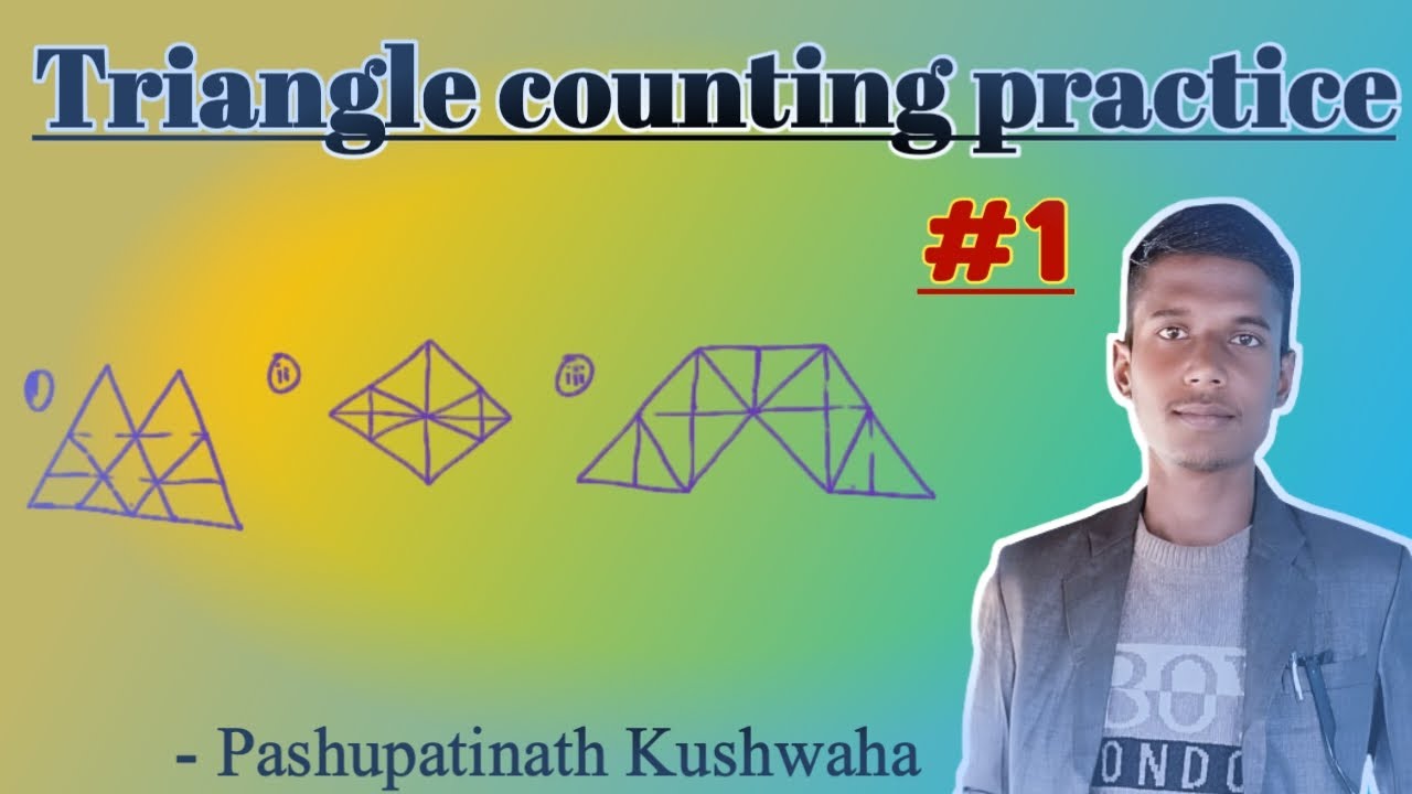 Triangle counting practice (1) | Figure counting for Loksewa | IQ ...