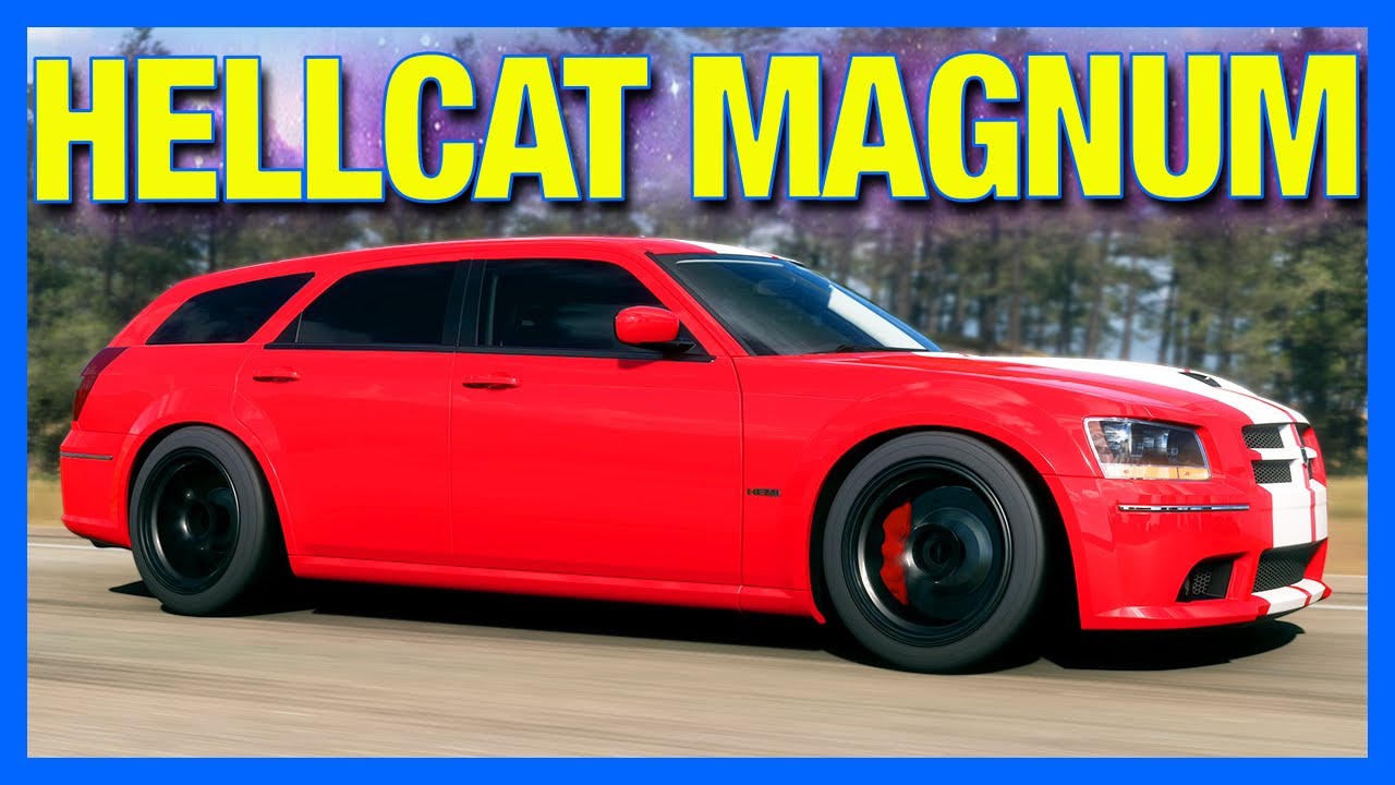 Forza Horizon 5 : Hellcat Swapped Magnum Drag Car!! (FH5 Dodge Magnum ...
